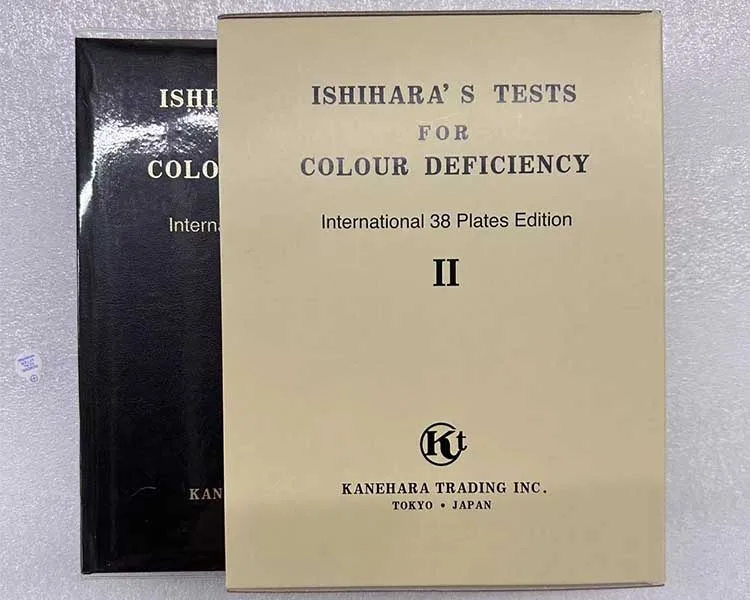 Kanehara Ishihara Test Chart Books for Color Deficiency