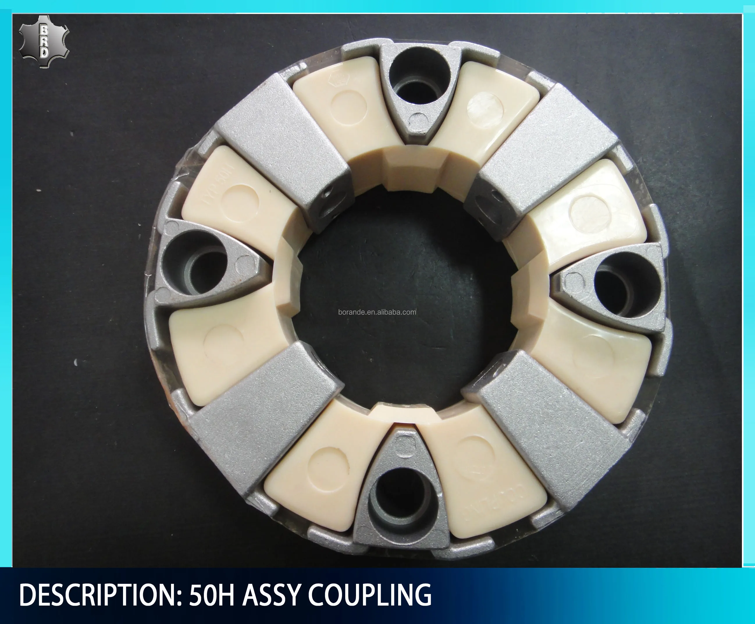 Excavator Hydraulic Coupling 50H Rubber Coupling Assy K3V112