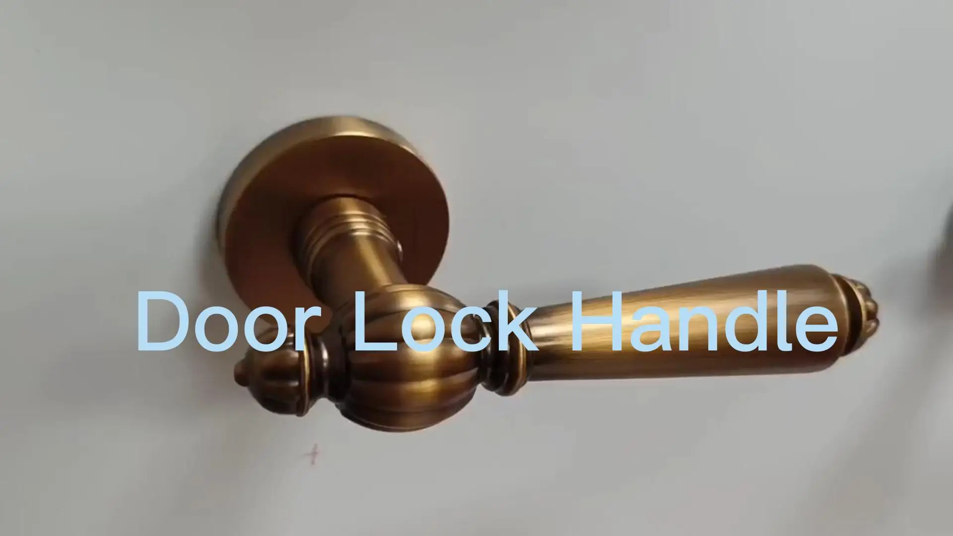 Luxury French Gold Solid Brass Lock Handled Interior Split Door Locks ...
