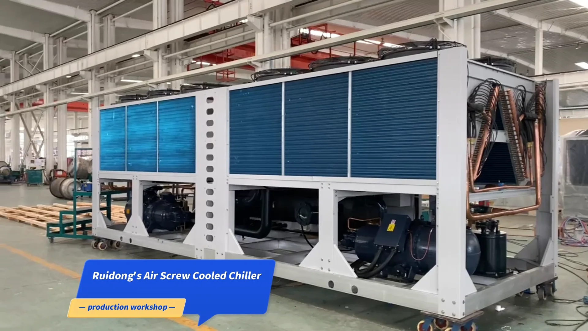 Hvac System Industrial Air Conditioner Air Cooled Screw Water Chiller ...