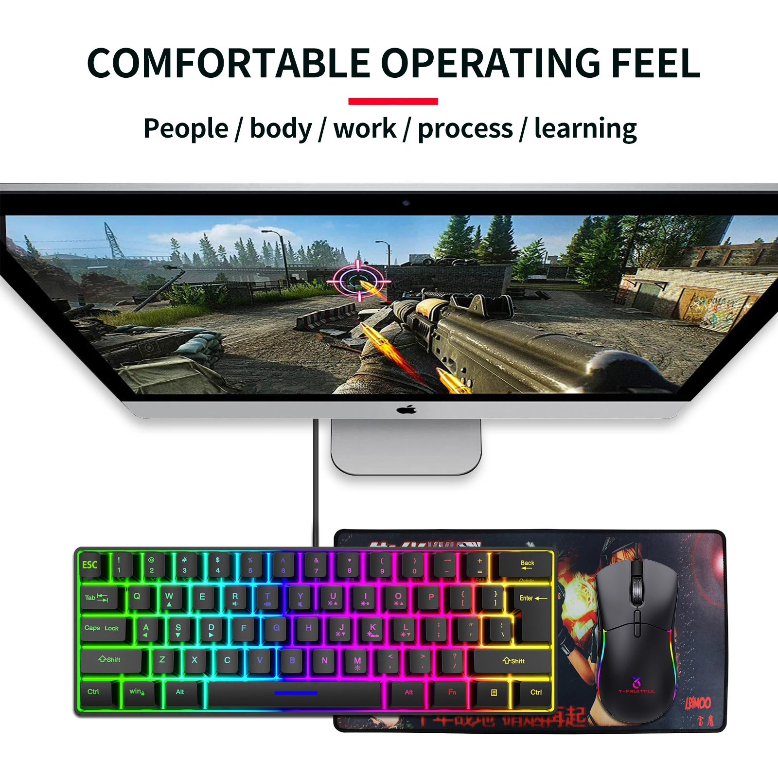 Custom Computer Keyboards with RGB Backlight for Gaming