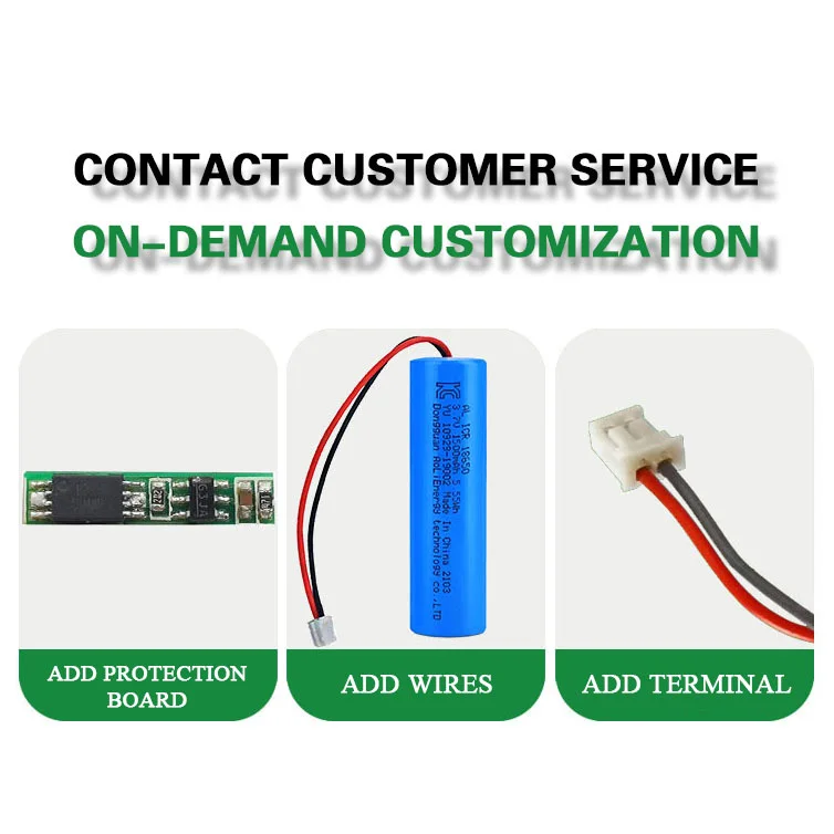 Enerforce 1s2p 18650 Li-ion Battery 3.7v 2200mah 2400mah Lithium-ion Battery Pack For Toy - Buy ...