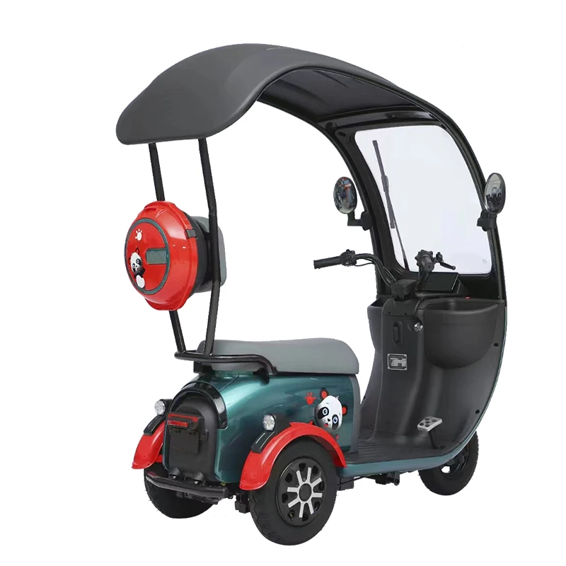 Electric Three-Wheeler Mobility Scooter for Elderly & Adults