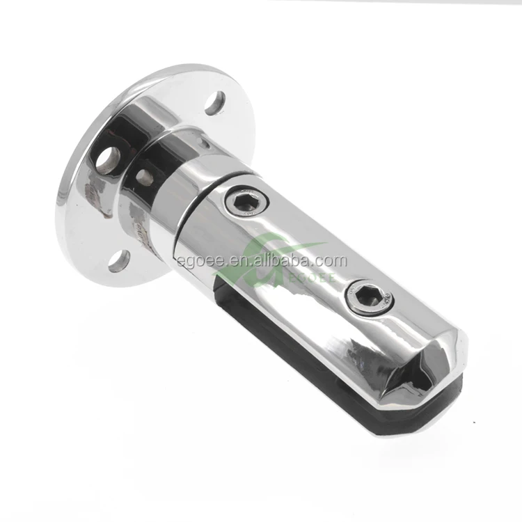 SS Bunnings Glass Railing Earthing Pool Fence Balustrade Clamps Black ...