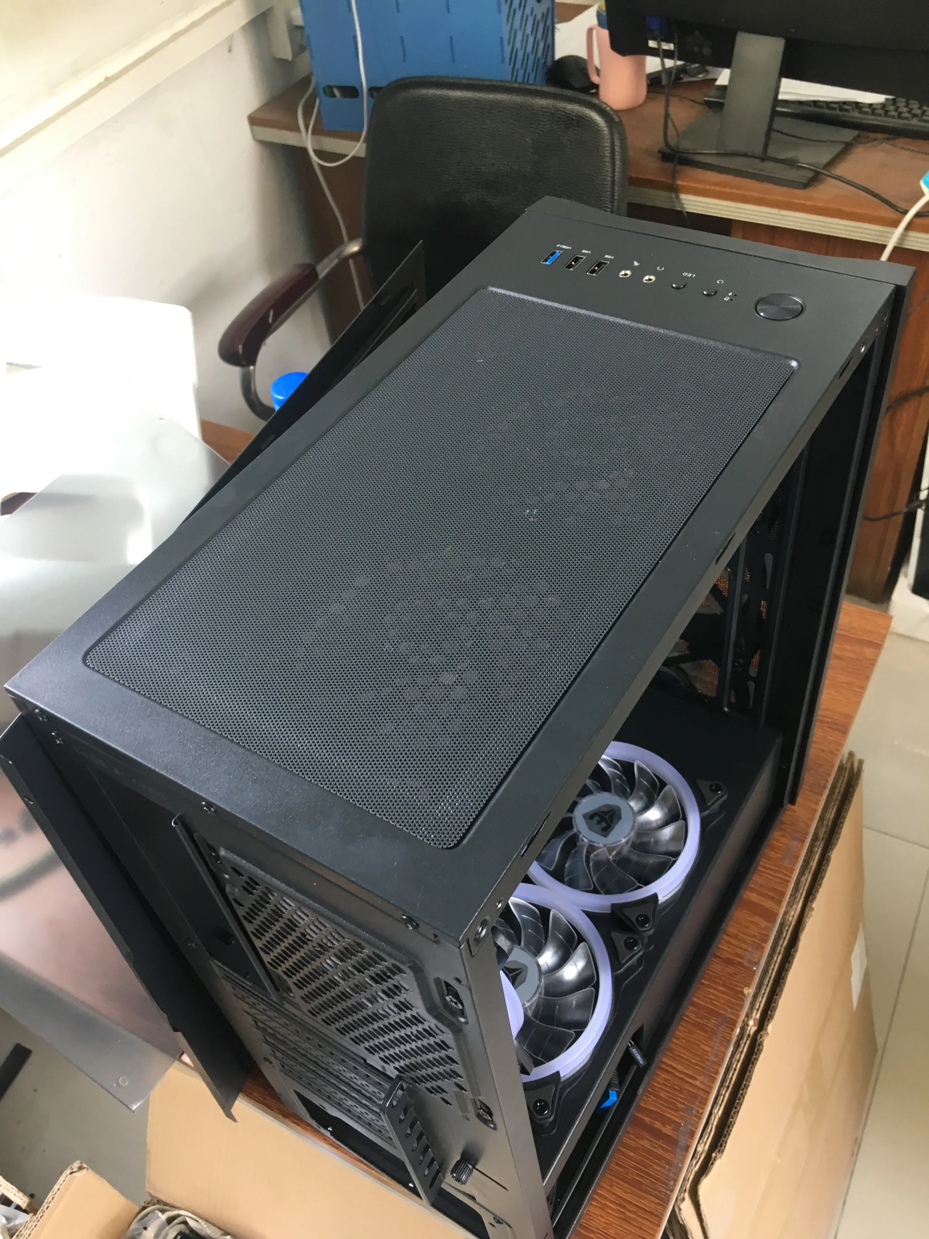 Sate(k381)hotsale Oem Unique Acrylic Pc Cabinet Rgb Full Tower Gaming Computer Case - Buy ...