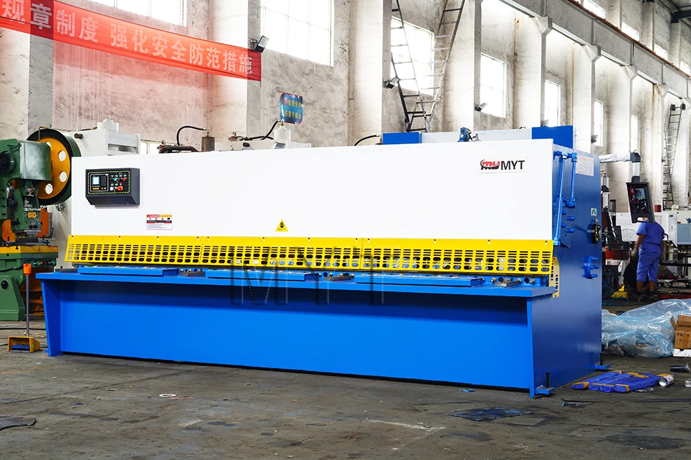 Factory Metal Sheet Hydraulic Cutting Shearing Machine And Cnc Swing ...
