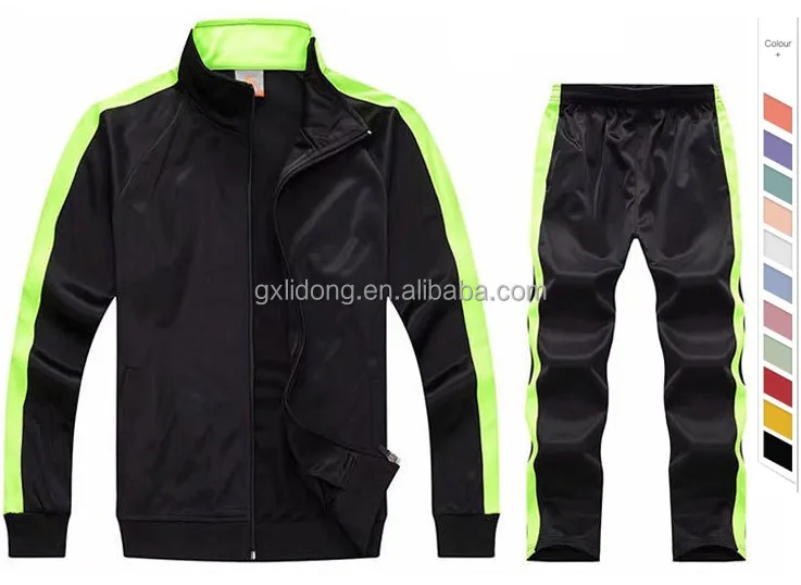 Custom Gym Wear Men Training Jogging Wear Soccer Tracksuit