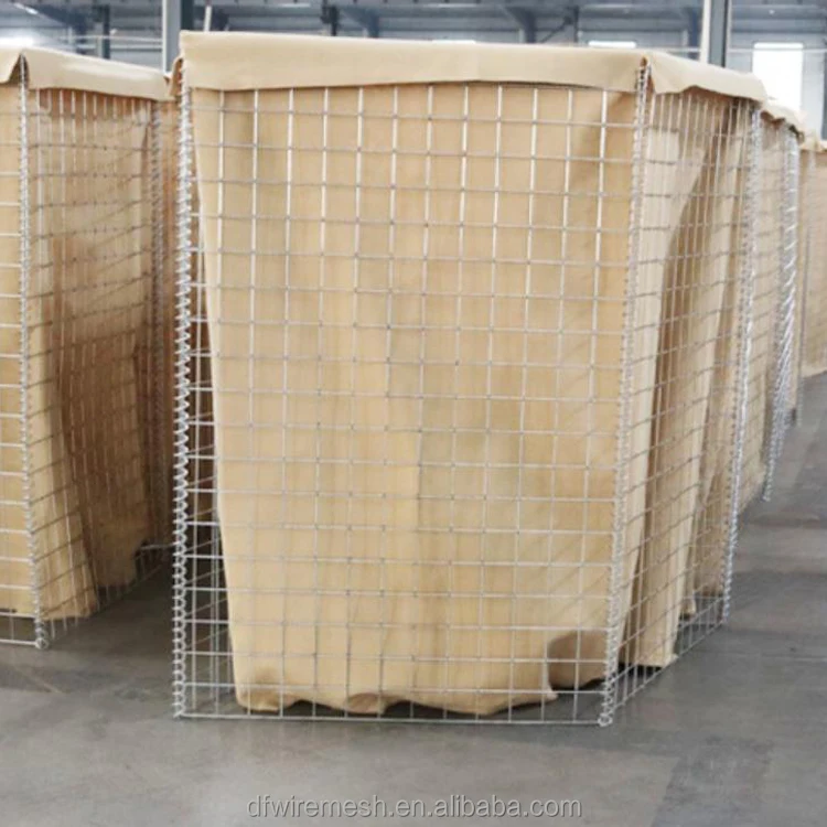 Defensive Barrier Fence Gabion Boxes Galvanized Defence Bastion - Buy ...