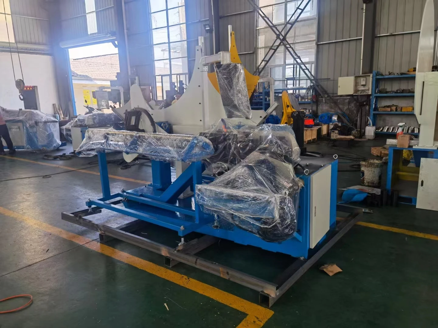 Hvac Air Pipe Metal Sheet Bending Machine Pneumatic Tdf Folder - Buy ...