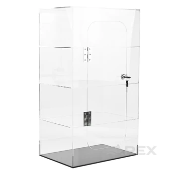 Apex Custom Acrylic Display Cabinet Transparent Counter Top Display ...