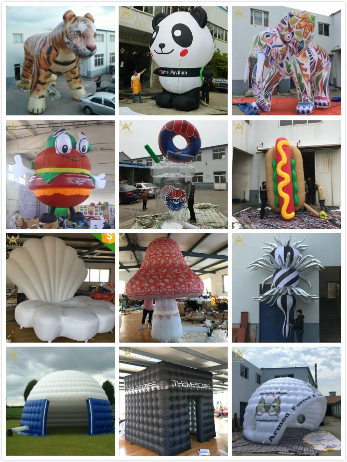 Stage Show Props Inflatable pink Seashell Balloon, Lighting Inflatable ...