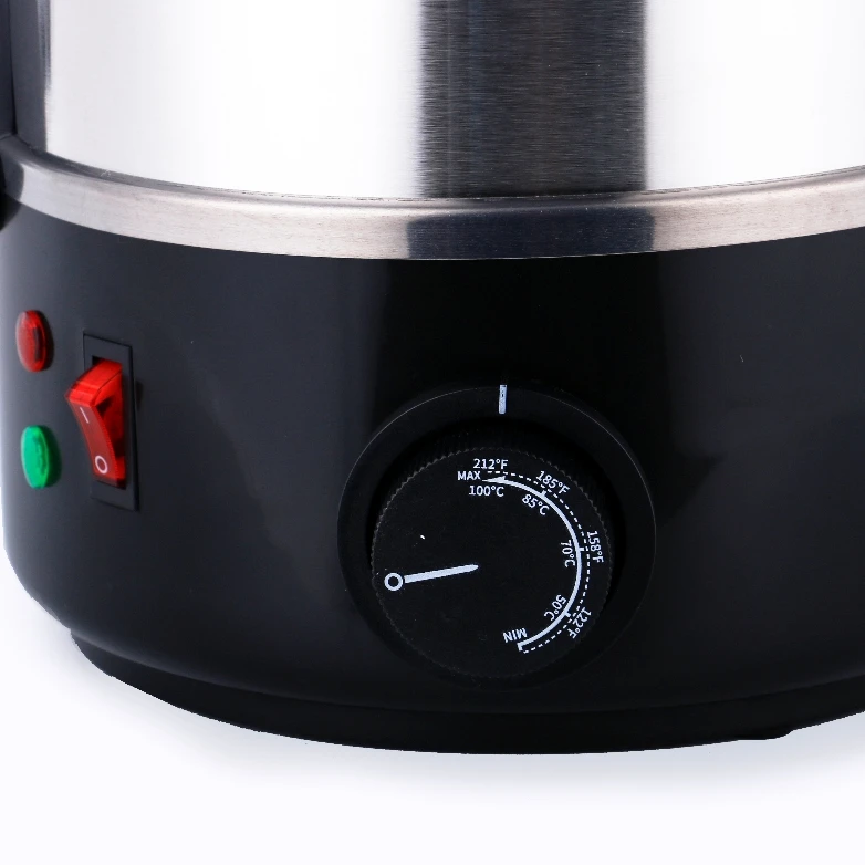 12l Double Wall Stainless Steel Wax Melting Pot - Buy Wax Melter For ...