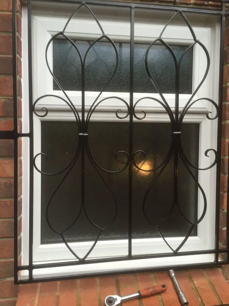 Decorative Metal Bars for Windows - Secure & Stylish