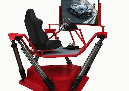 Electric Cylinder with Servo Motors for DIY Gaming Simulators