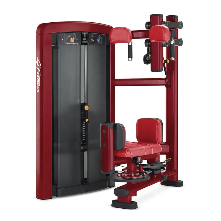 Home Gym Rotary Torso Fitness Equipment Steel Machine for Strength ...