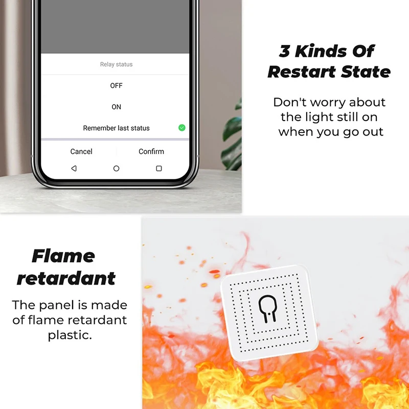Matter Wifi 16a Mini Relay Module Smart Switch Compatible With Ewelink ...