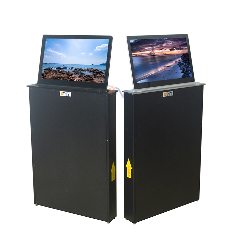 Motorized Retractable LCD Monitor Lift All in One System for Conference ...