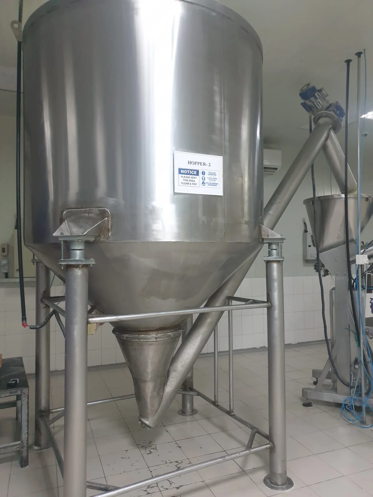 Cy-mach Industrial Powder Mixer / Ribbon Blender / Dry Powder Mixing ...