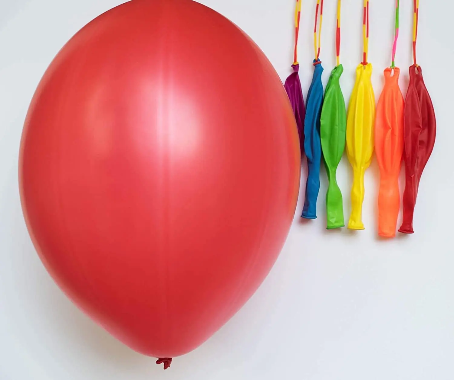 8g 18 Inch Slap Ball Bump Elastic Latex Ball Balloon Toy Birthday Party ...