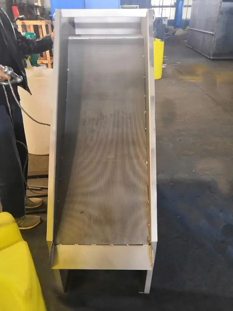 Waste Water Treatment Plant Manual Static Screen Filter For Solid ...