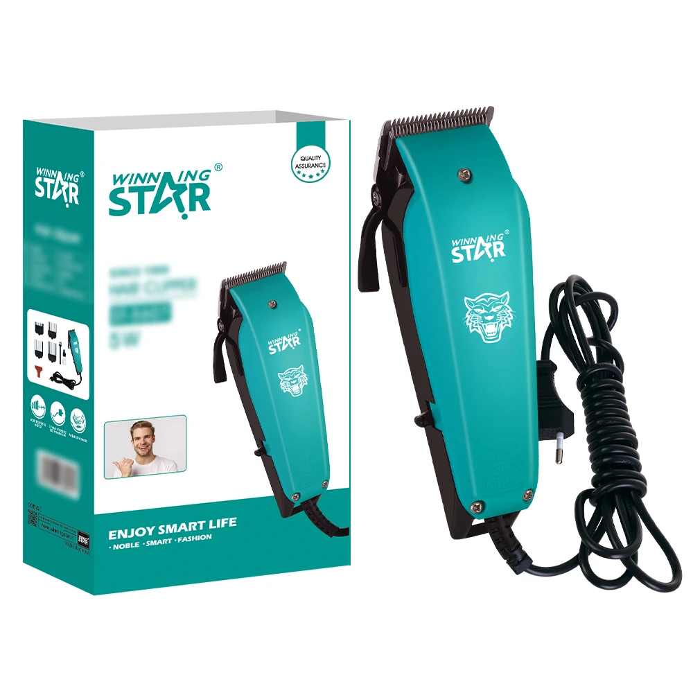 WINNING STAR AC Hair Cutter Barber Hair Trimmer ST-5607 Stainless ...
