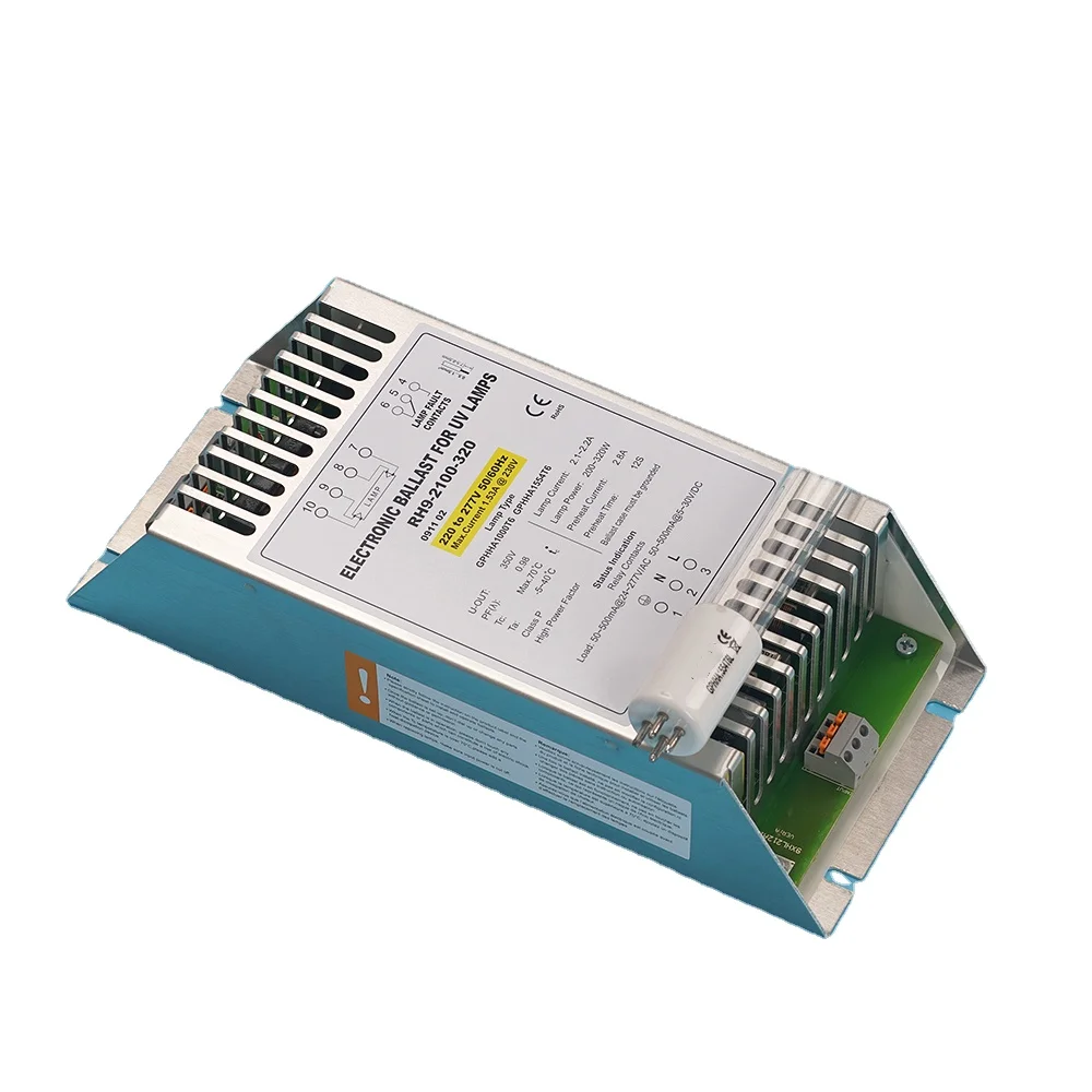 320W Optical Alarm Electronic Ballast for Uv Water Sterilizer UV Lamp ...