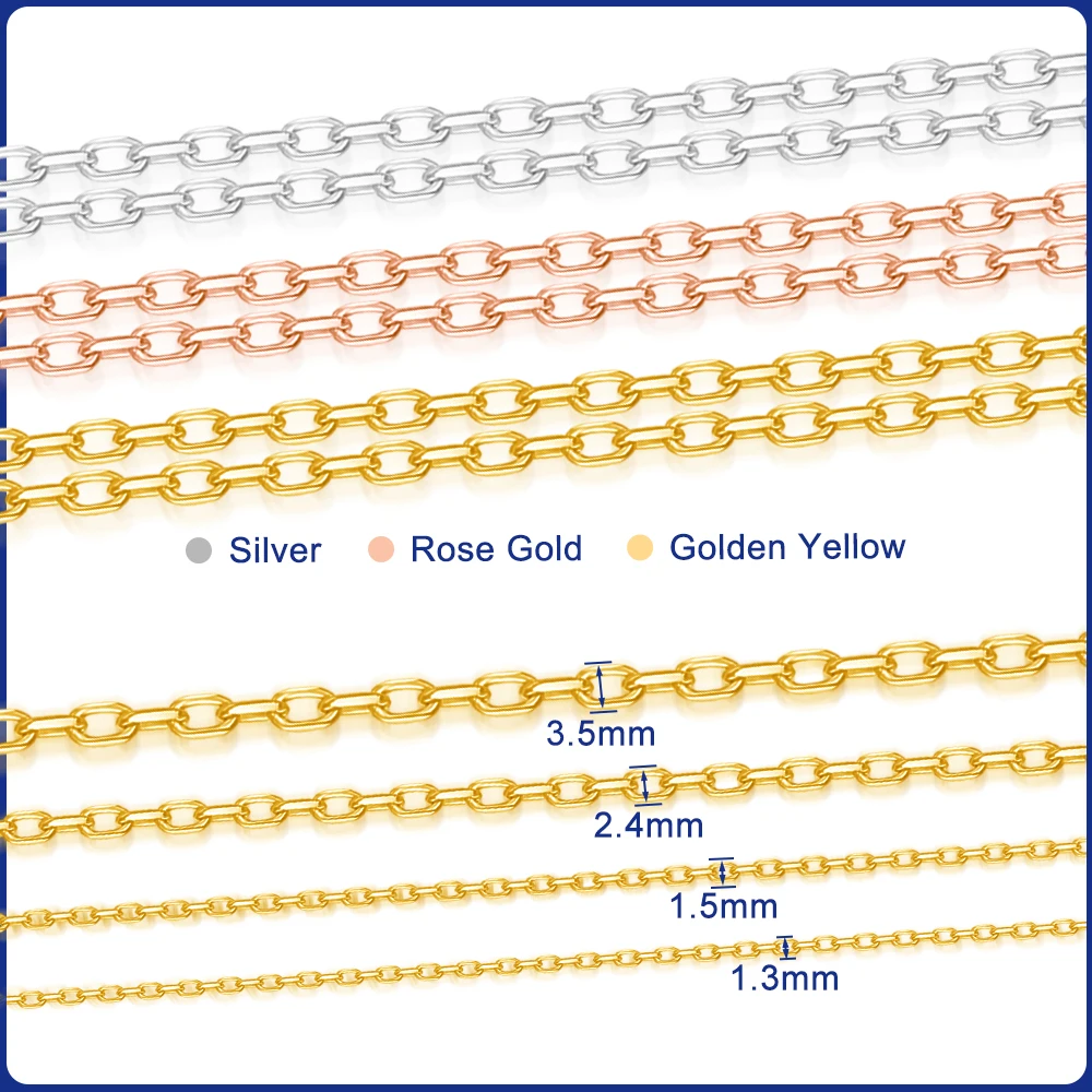 14K Gold Filled Cuban Link Chain for Men Permanent Jewelry Custom Real ...