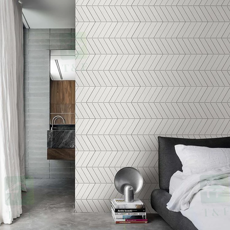 Modern Design Matte Surface Porcelain Herringbone Kitchen Backsplash ...