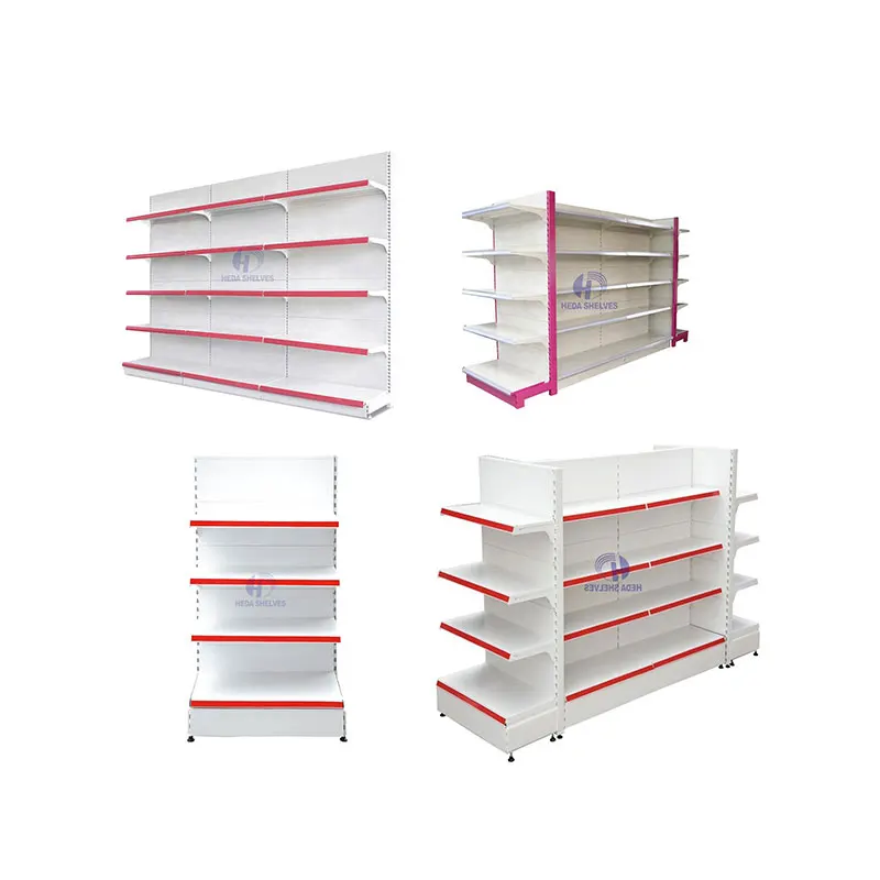 Customized Shop Commercial Shelves - Metal Supermarket Racks