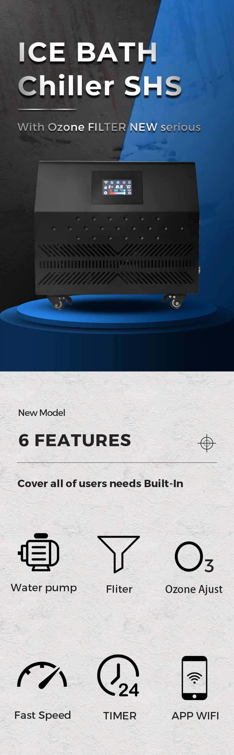 Precision Temperature Adjustment Ice Bath Chiller For Optimal Cooling ...