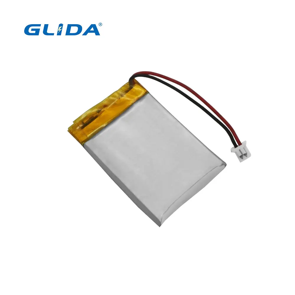 Glida 552535 400mah Rechargeable Lithium Polymer Battery Lipo Battery ...