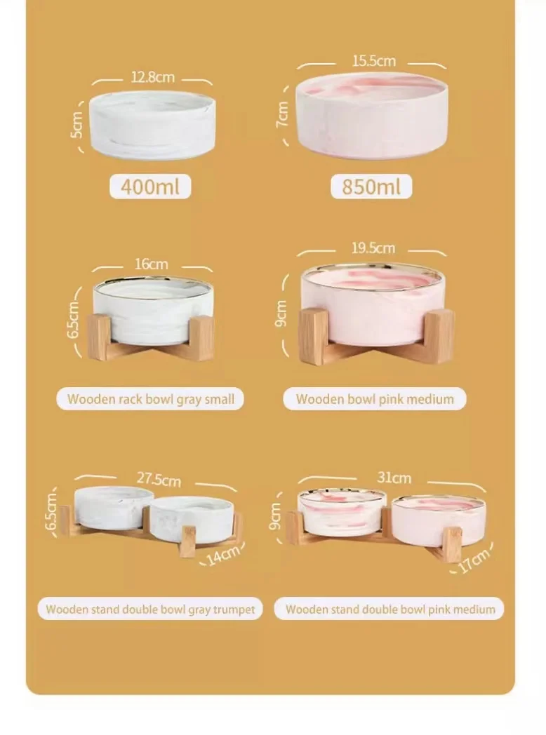 Pet Bowls Products Small Animal Feeding Customized Cat Food Water ...