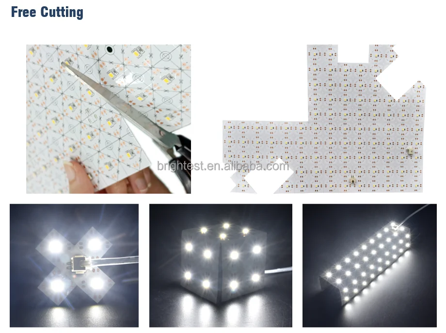 DC24V Flexible LED Sheet Lights - Tunable, Efficient