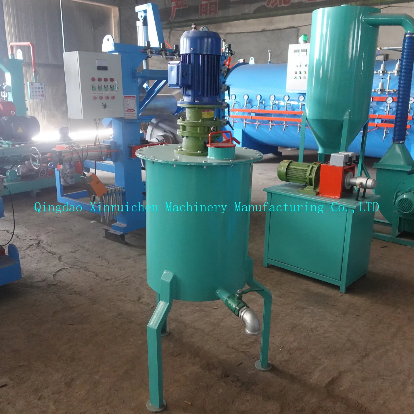 Glue Mixing/latex Mixer for Tire Retreading Production Line Good ...