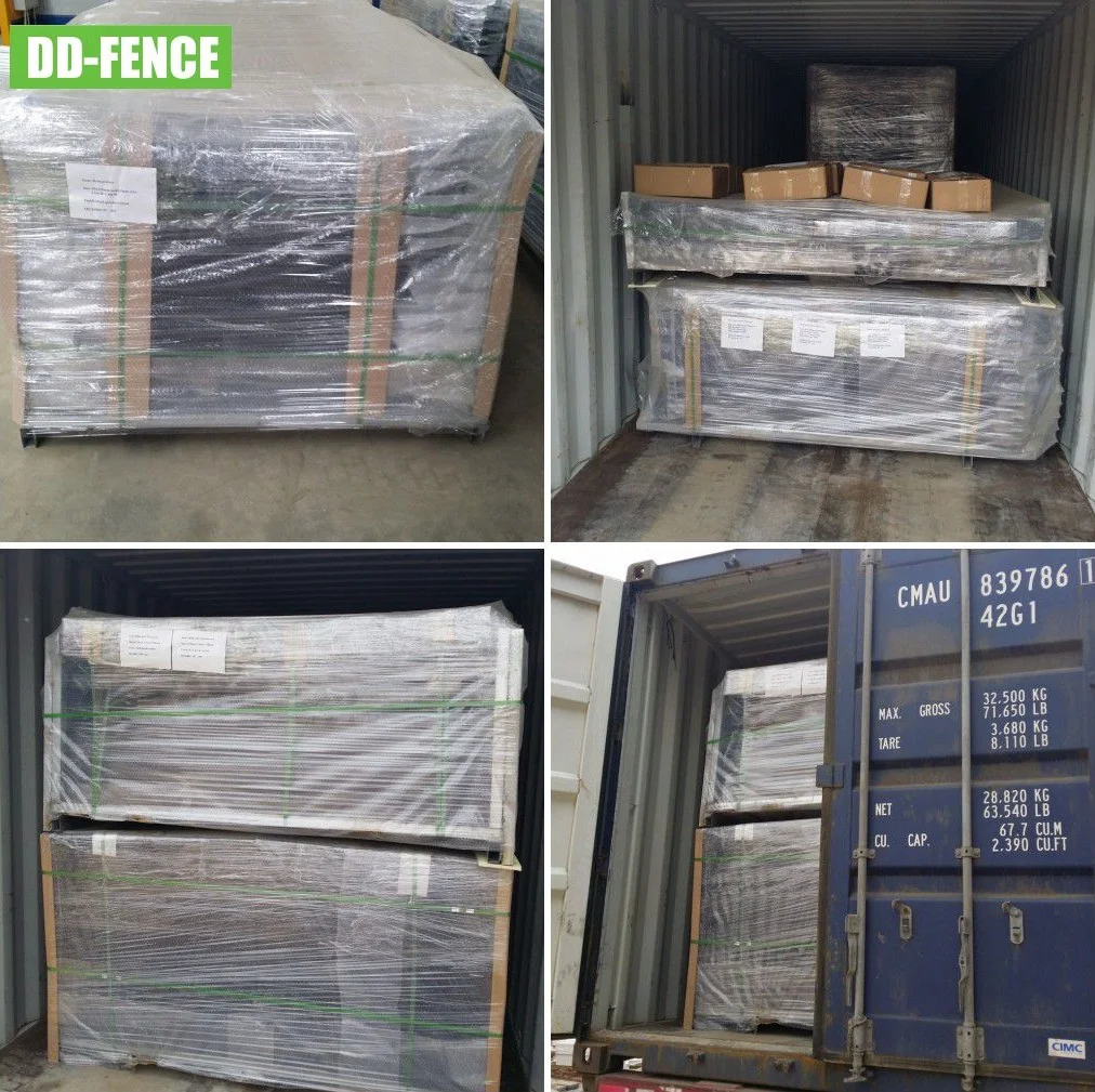 Metal Palisade Fencing And Gates Devils Fork Fencing/steel Panel ...