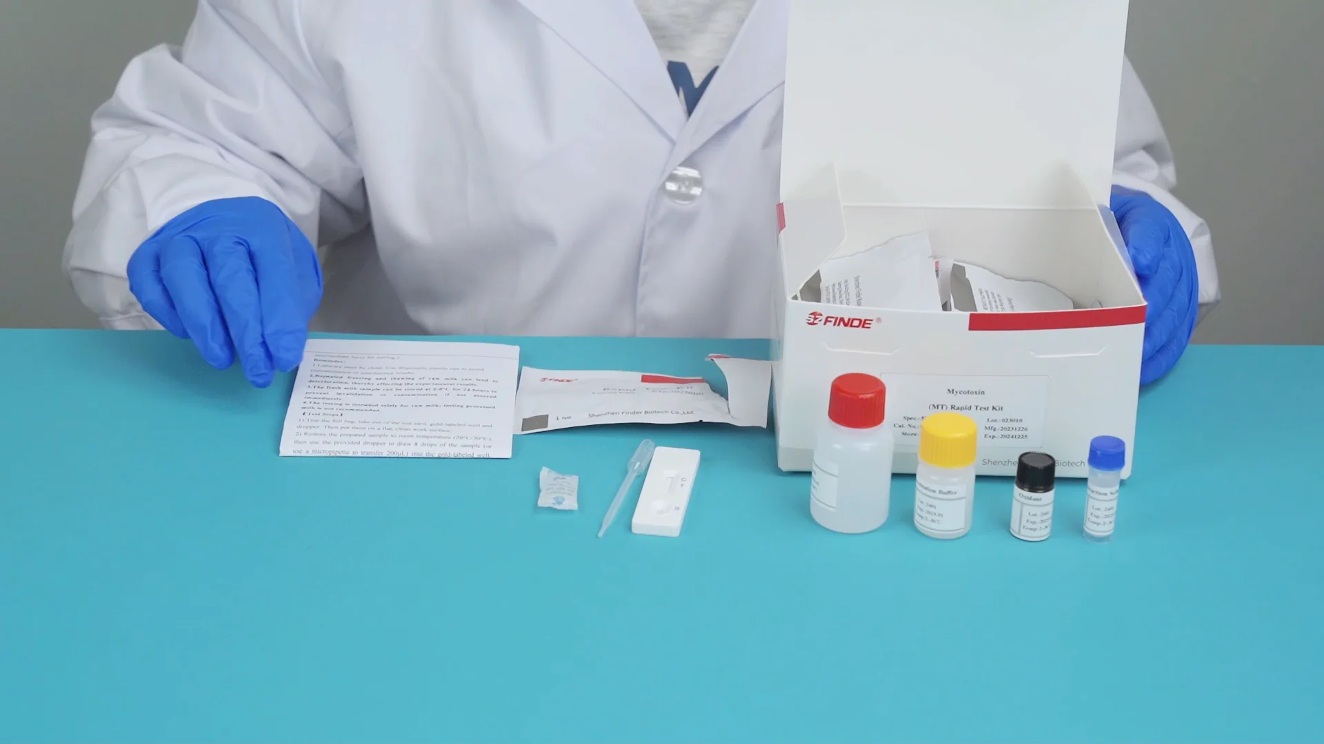 Malachite Green (mg) Rapid Test Kit Kit For Detecting Aquaculture ...