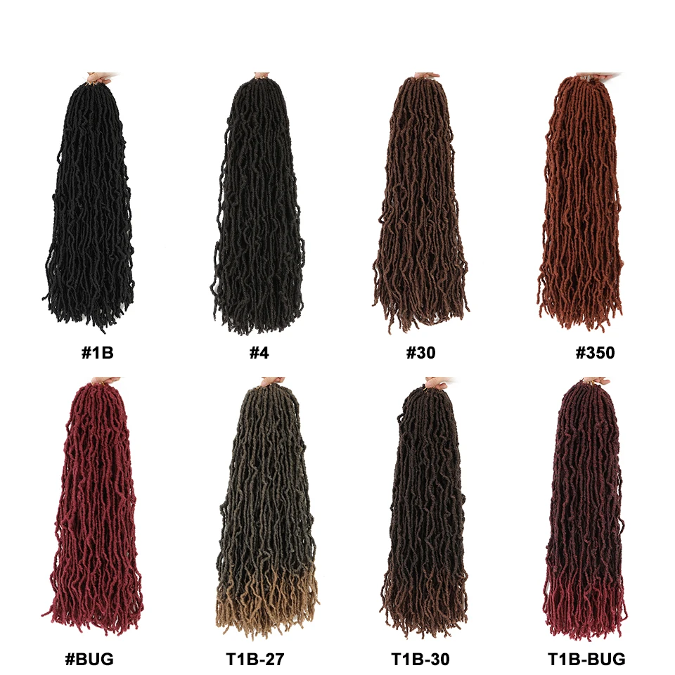 Wholesale Nu Locs Crochet Braiding Hair - High Temp Fiber