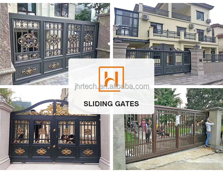 Luxury Modern Front Gate Designs for Houses with Electric Gate System ...