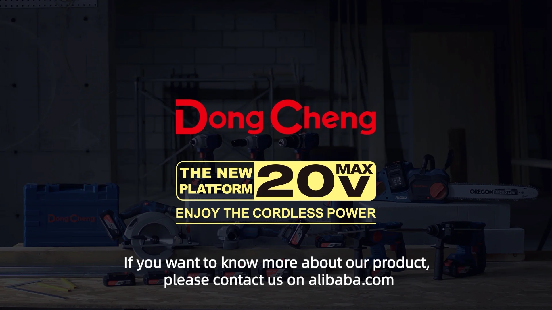 Dong Cheng New Design 20v 4.0ah Brushless Cordless Tool Combo Kits ...