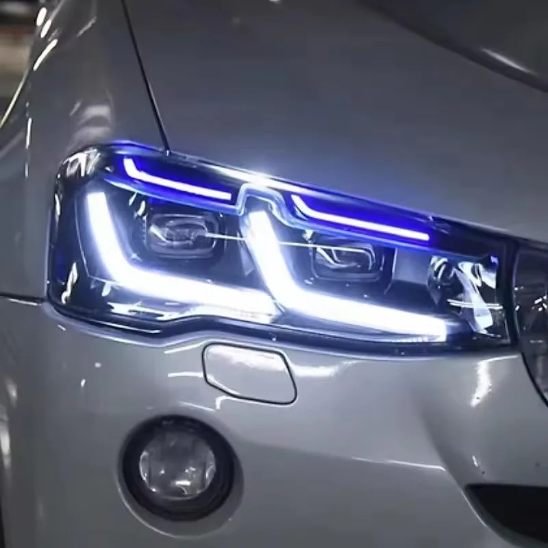 Upgrade Full Led Laser Blue Brow Headlight Head Light Front Light For ...