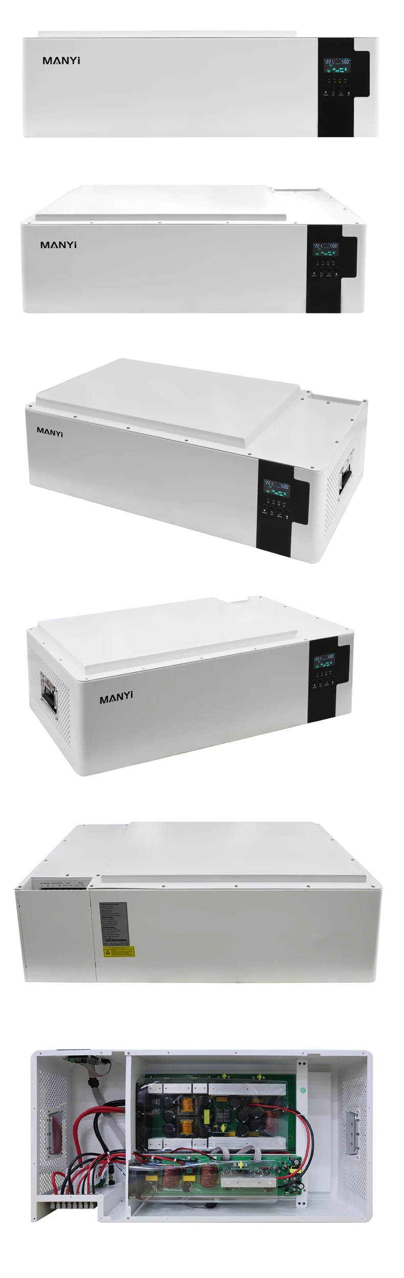 Manyi 11KW Inverter with MPPT 99.9% Efficiency for Hybrid Solar Systems
