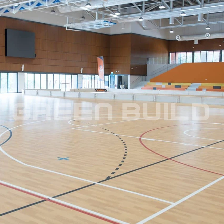 Easy to Install Portable System Basketball Court Maple Sports Flooring ...