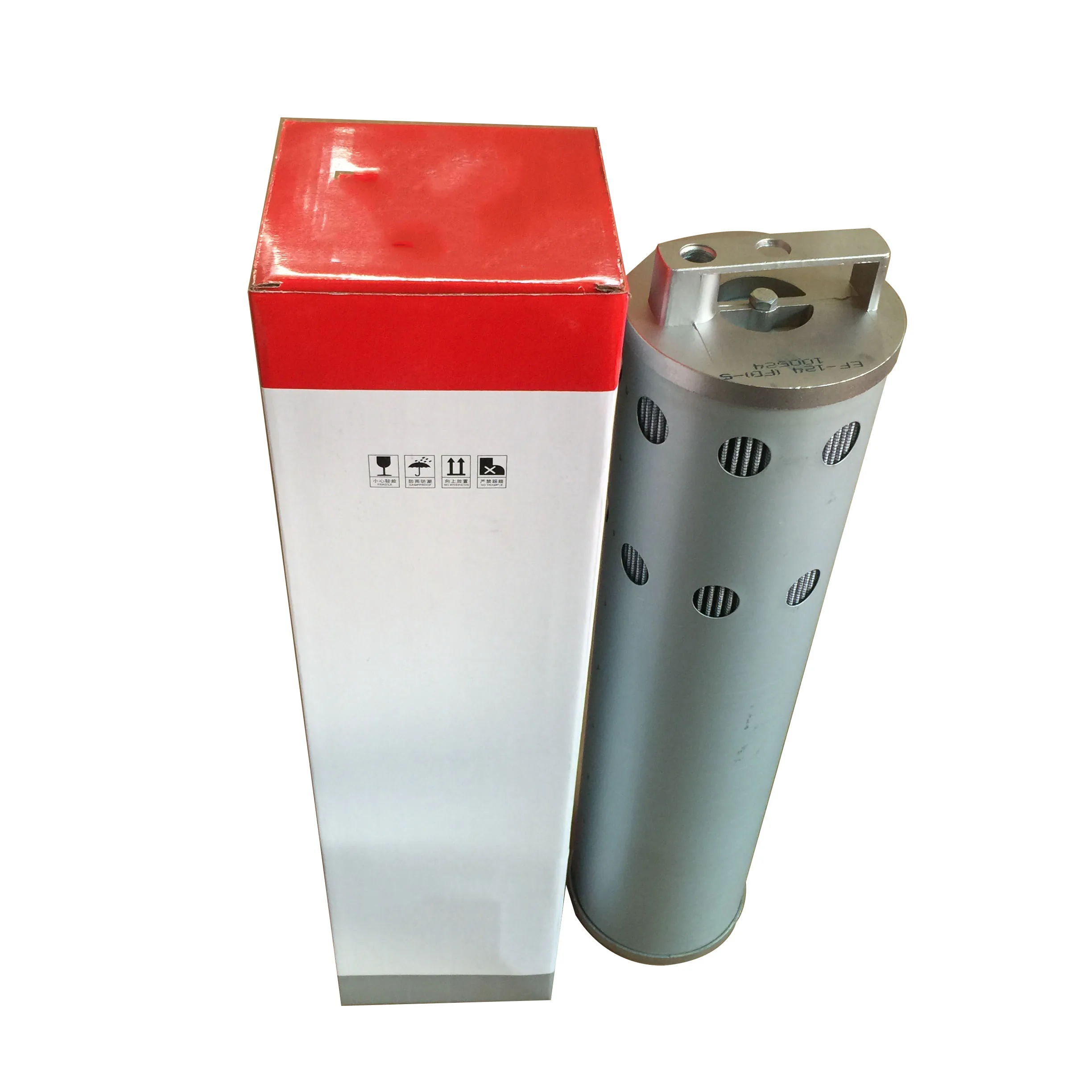 Excavator hydraulic return oil filter element PO-CO-01-01040A 60082693 ...