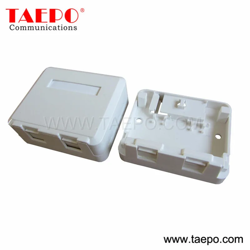 Cat3 6p4c 2 Port Telephone Rj11 Terminal Connection Box For ...