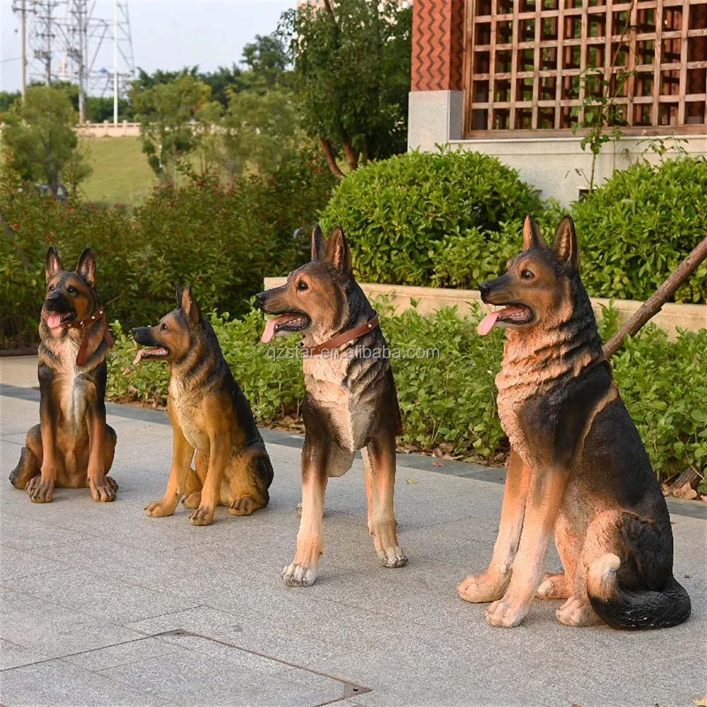 Realistic Dog Figurines - Perfect for Garden Decoration