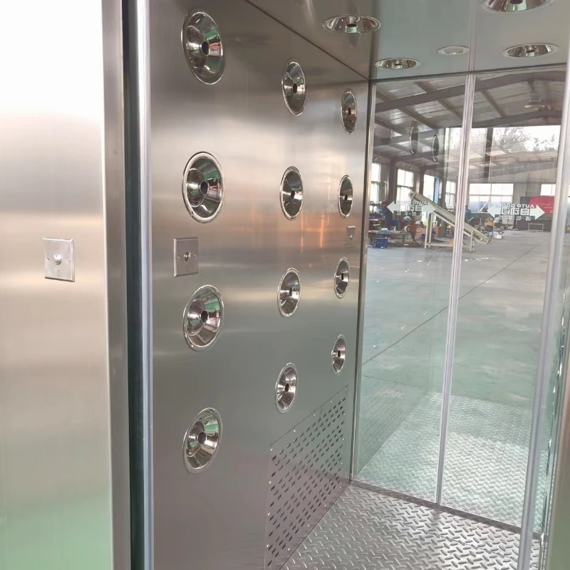 Customized Electronic Dust Free Modular Cleaning Equipment Air Shower ...