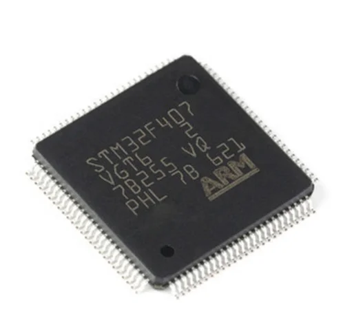 microcontroller STM32F407VGT6 LQFP-100 STM32F407 STM32 32BIT 1MB FLASH PICS BOM Module Mcu Ic ...