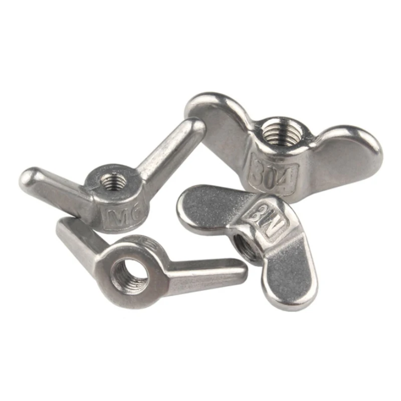 M6 M10 M12 ASTM INOX B8 B8M B8T A453 GR660 A286 Stainless Steel Wing Nuts