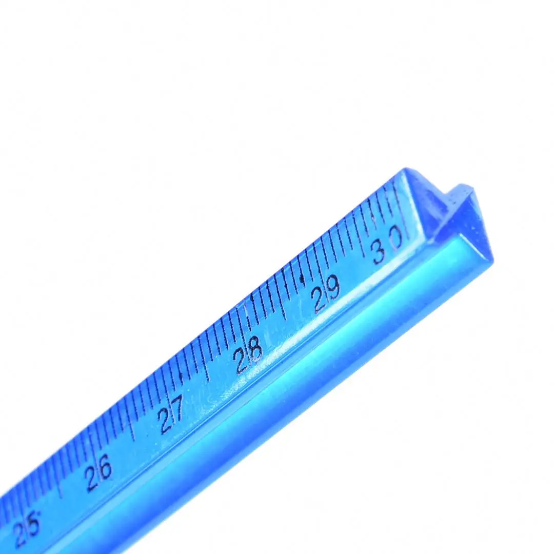 African School Student Ruler12 Inch 30cm Clear Straight Ruler Plastic ...