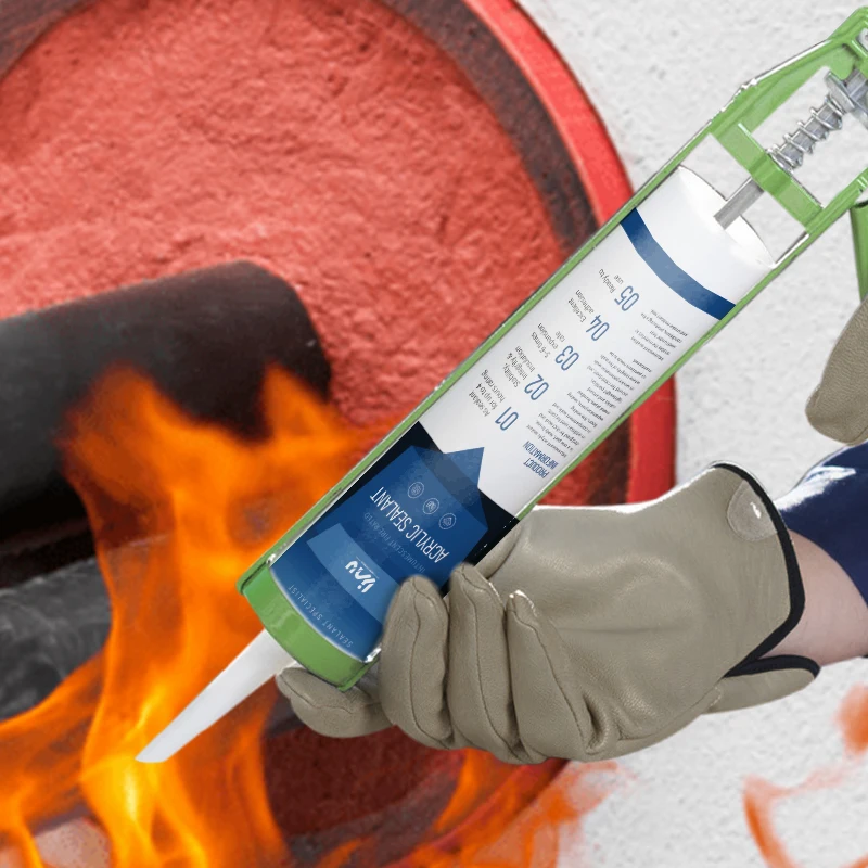 KINGWIT Intumescent Fire Rated Acrylic Sealant For Duct Work| Alibaba.com